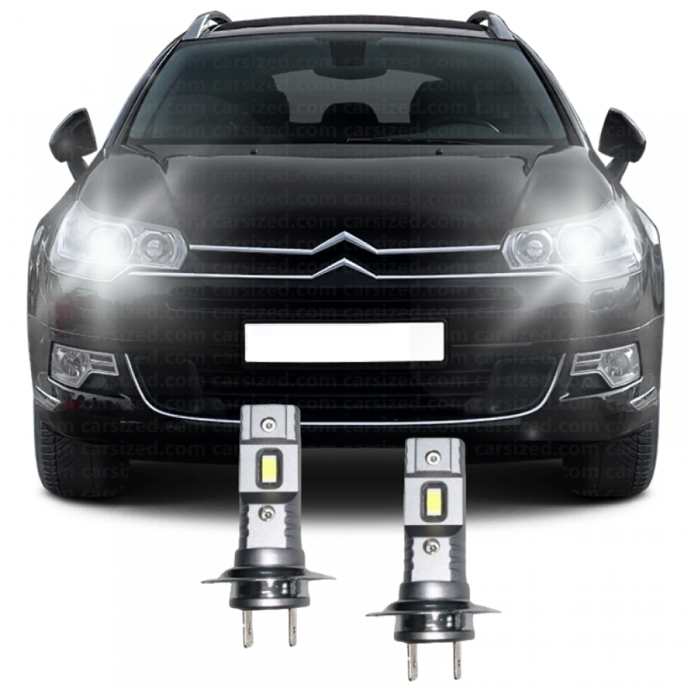 CITROEN C5 LED XENON KISA FAR AMPULÜ H7 Mini Led 2'li Set